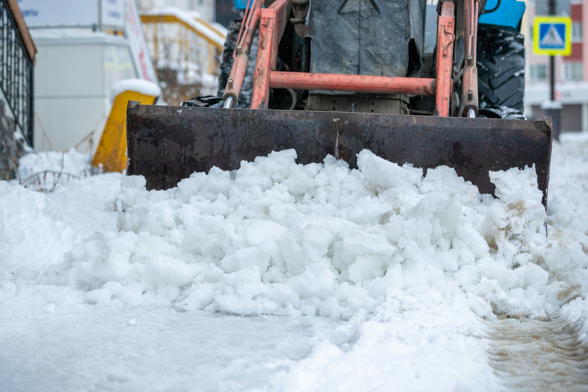 How We Clear Snow from Manufacturing Facilities